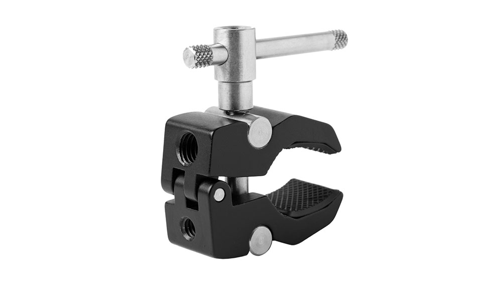 The Tether Tools Rock Solid Mini ProClamp is a jack-of-all-trades ...