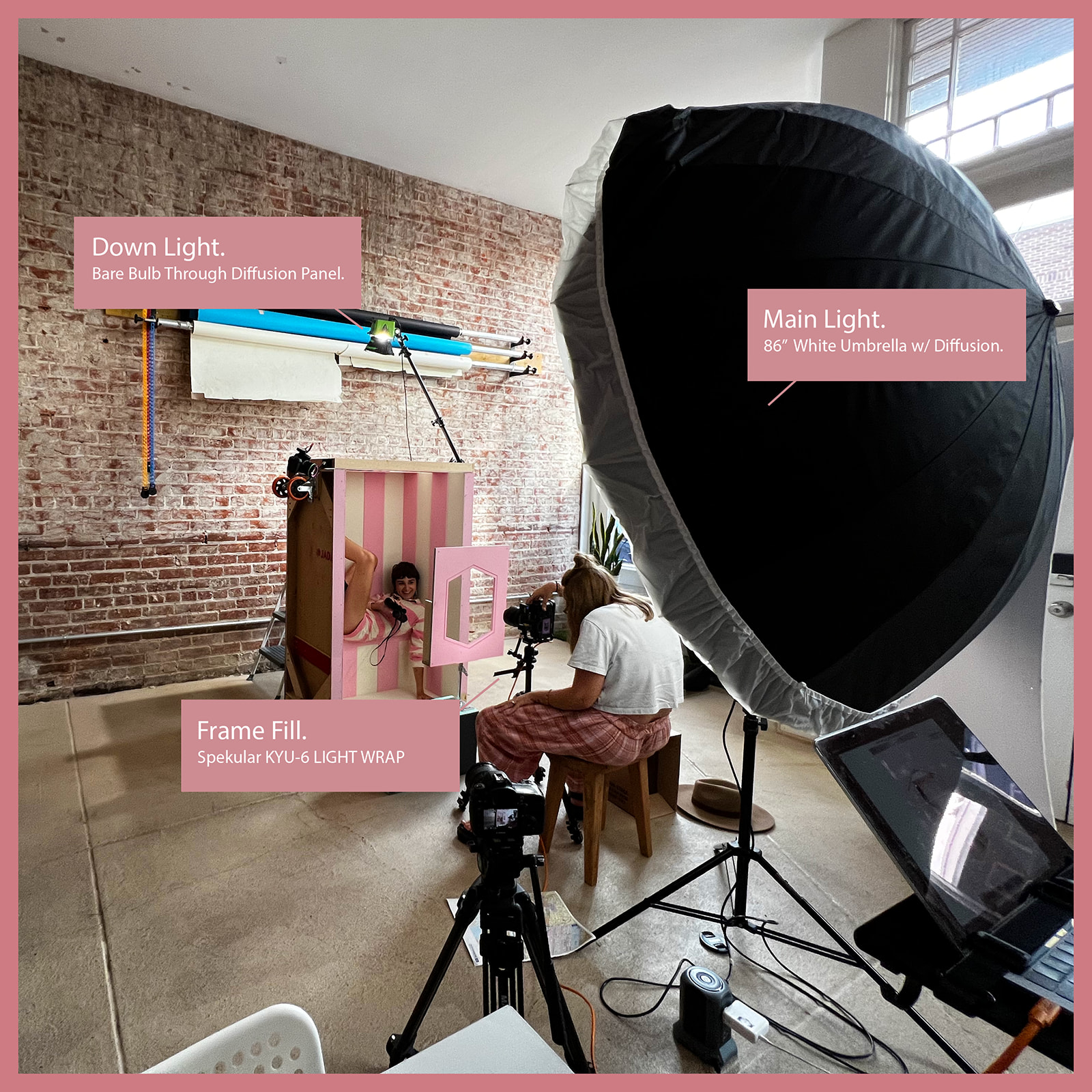 How did shooting tethered help you achieve the shot you wanted?