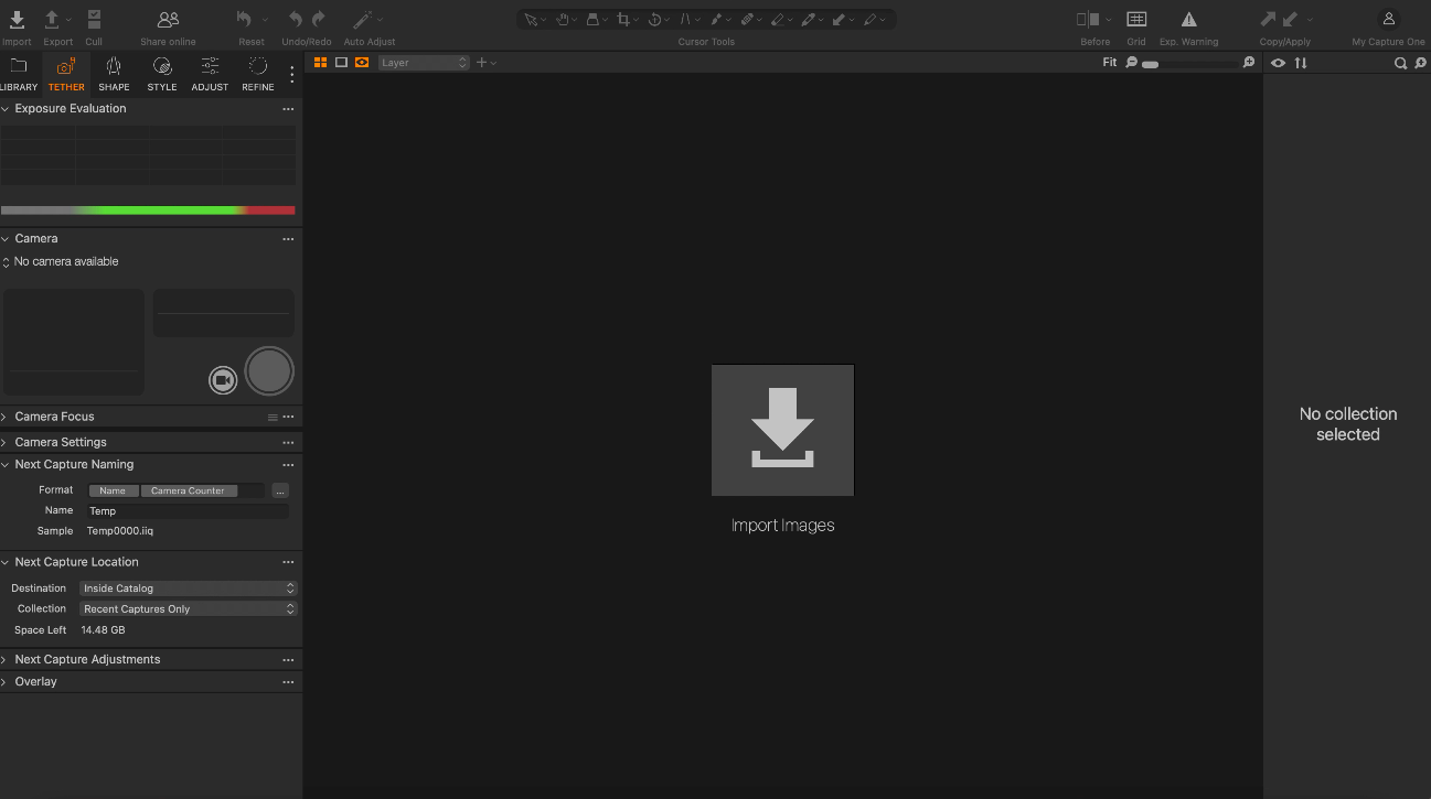 Camera & Computer Tether Troubleshooting